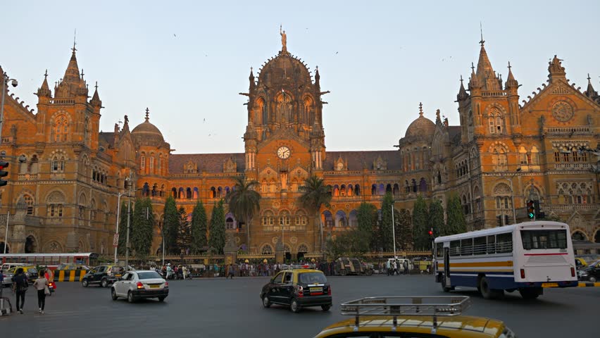 Cst Railway Station Stock Video Footage - 4K and HD Video Clips ...
