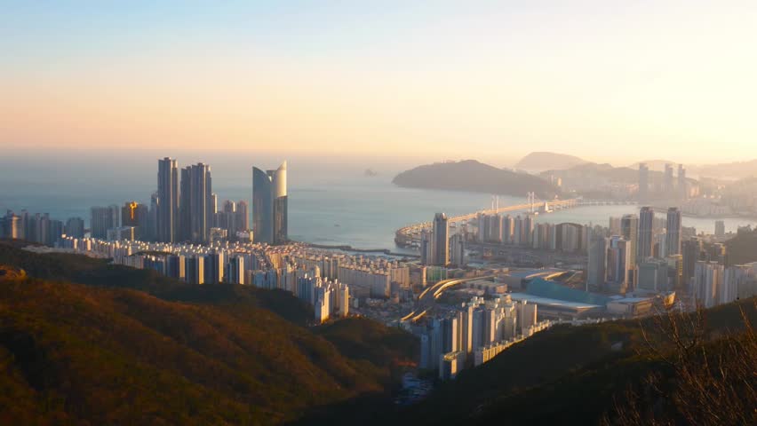 Coastal cityscape and landscape in South Korea image - Free stock photo ...