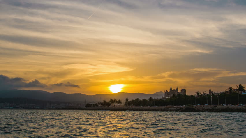Sunset landscapes in Mallorca, Spain image - Free stock photo - Public ...
