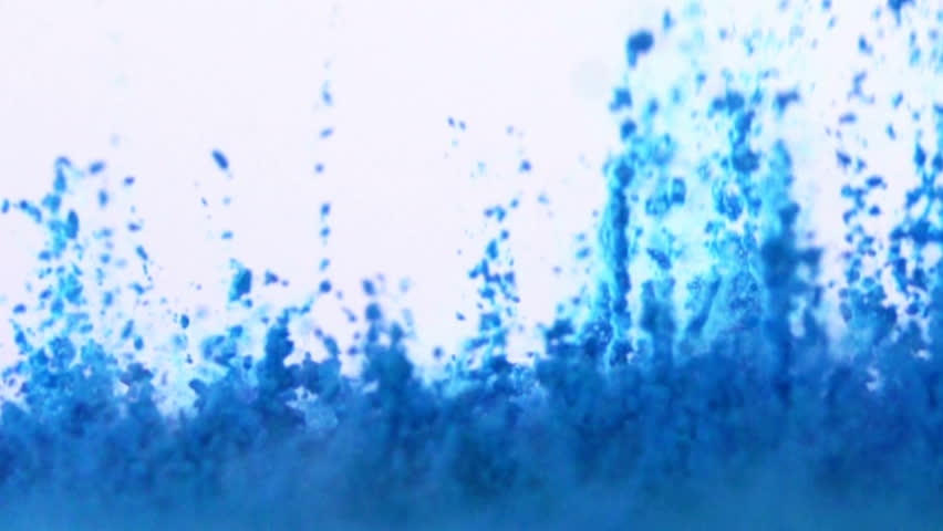 Blue Powder Dust Explosion in Stock Footage Video (100% Royalty-free ...