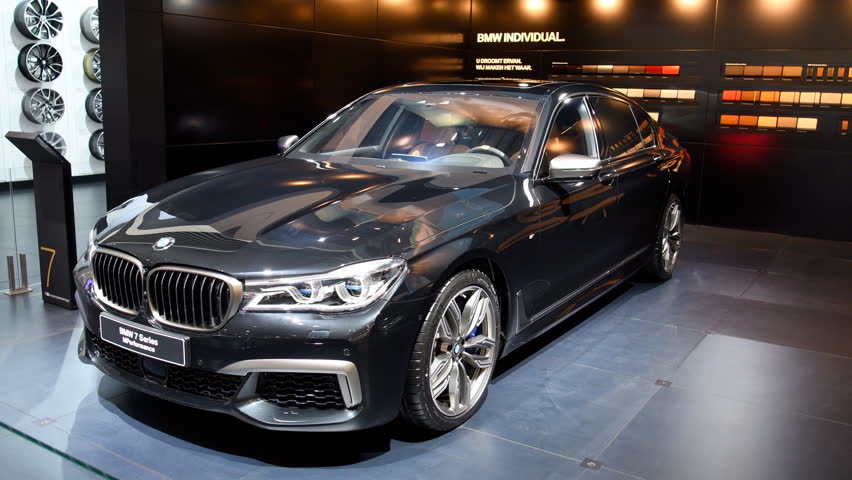 Stock Video Clip of BRUSSELS, BELGIUM - JANUARY 10, 2018: BMW ...