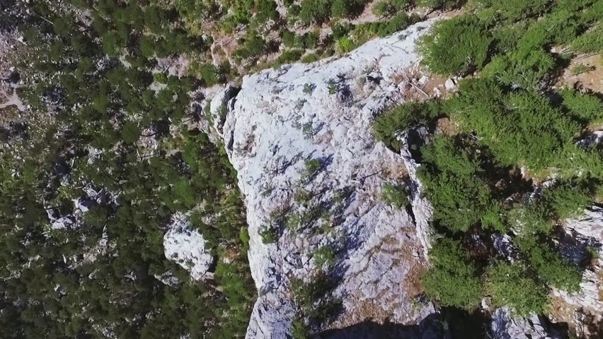 Rock Cliff in the Fog on Colorado image - Free stock photo - Public ...