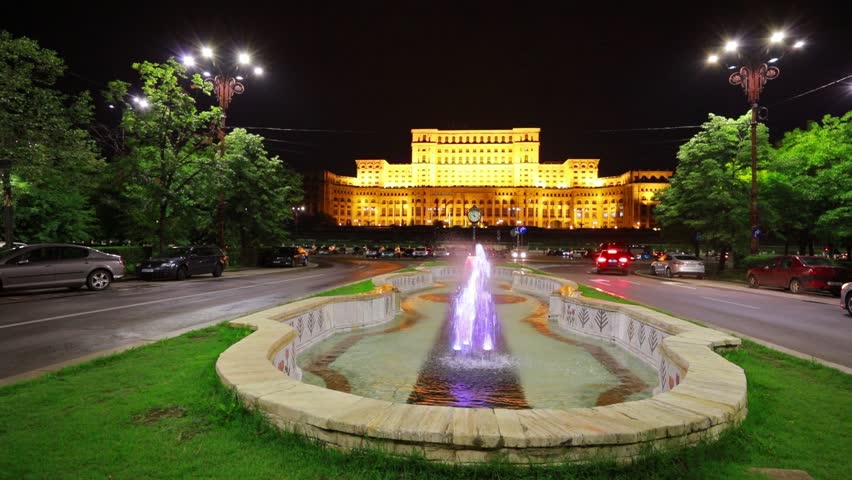 The Parliament Palace in Bucharest, Romania image - Free stock photo ...
