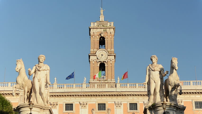 Palazzo Senatorio Capitol Roma image - Free stock photo - Public Domain ...