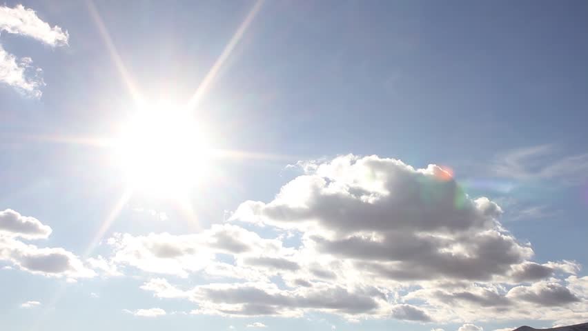 Sun Rays Shining in White Stock Footage Video (100% Royalty-free ...