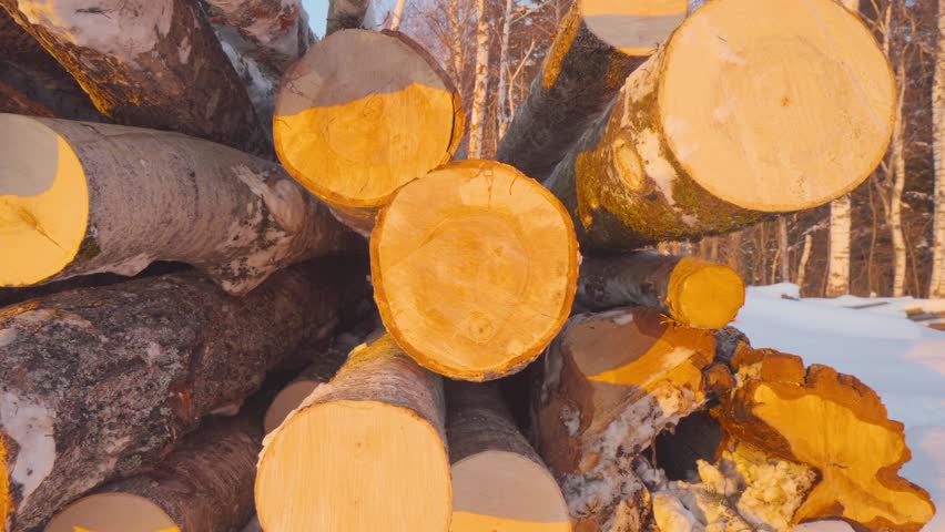 Felled tree in landscape image - Free stock photo - Public Domain photo ...