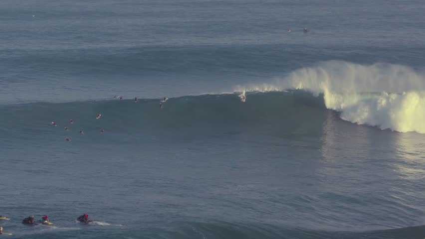 Surfer riding Giant Wave in Hawaii image - Free stock photo - Public ...