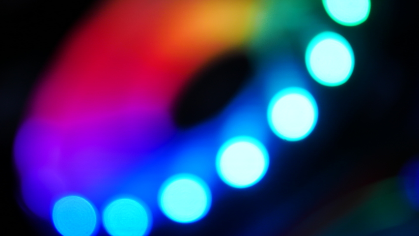 Abstract Background Rgb Color Spinning Stock Footage Video (100% ...