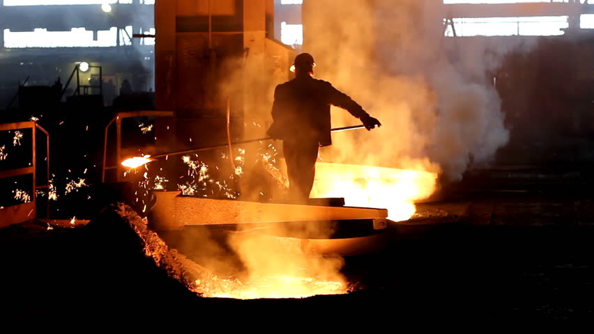 Smoky and Hard Working Environment Stock Footage Video (100% Royalty ...