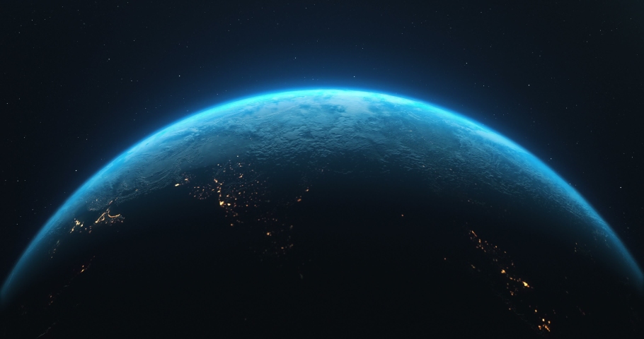 Earth Rotate. Rotating Earth in Stock Footage Video (100% Royalty-free ...