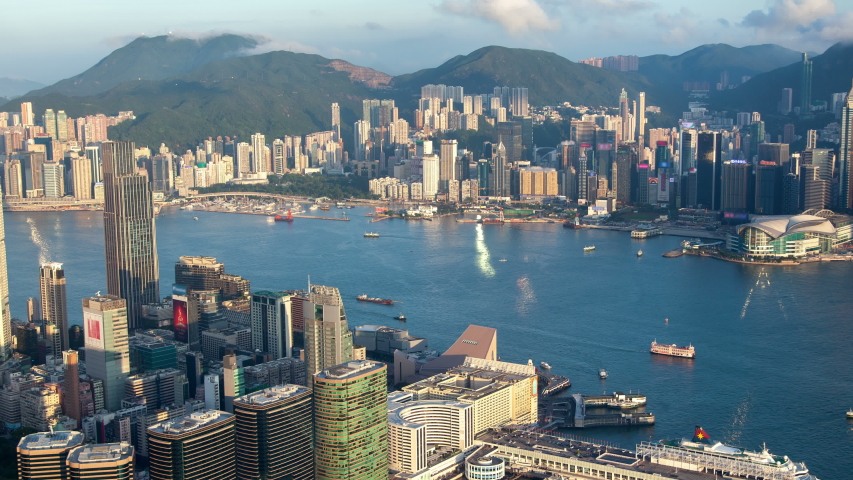 City and Hills in Hong Kong, China image - Free stock photo - Public ...