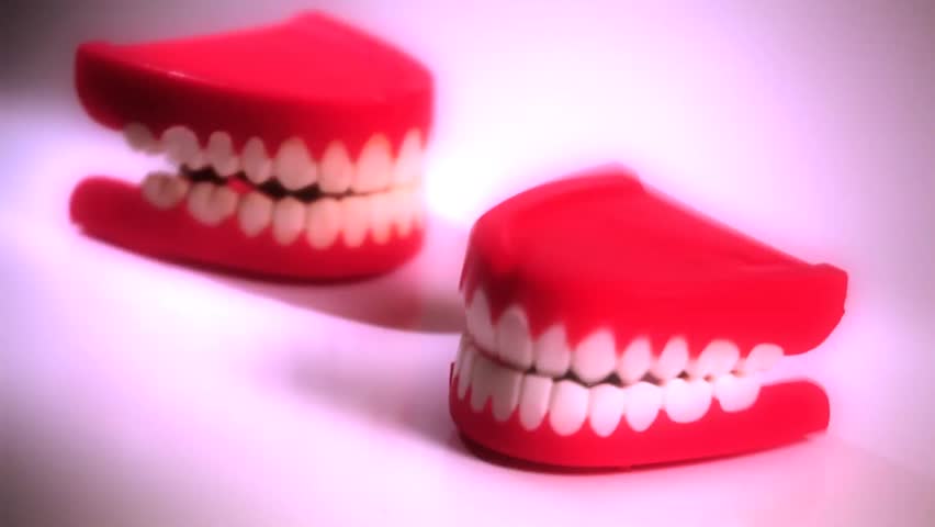 Chattering Teeth. Stock Footage Video 36061 | Shutterstock