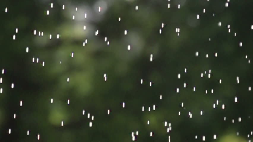 Стоковое видео «Rain Drops Falling in Slow-motion.» (абсолютно без ...