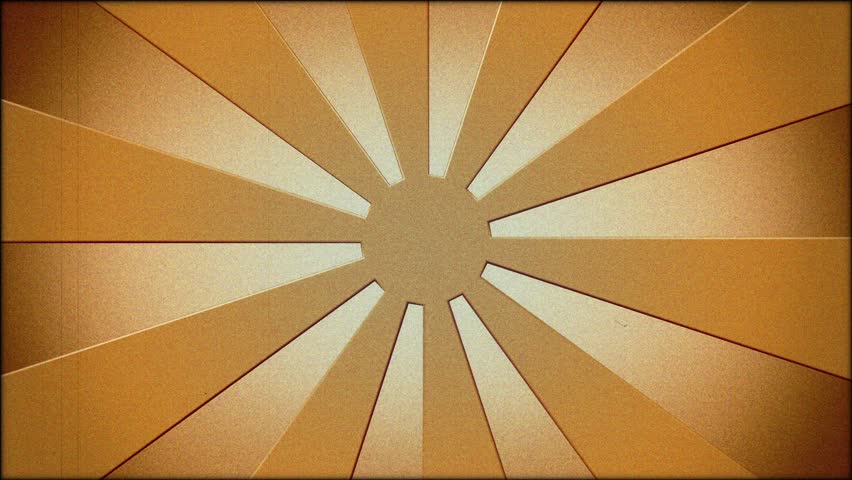 Brown Sunburst in Vintage Style Stock Footage Video (100% Royalty-free ...
