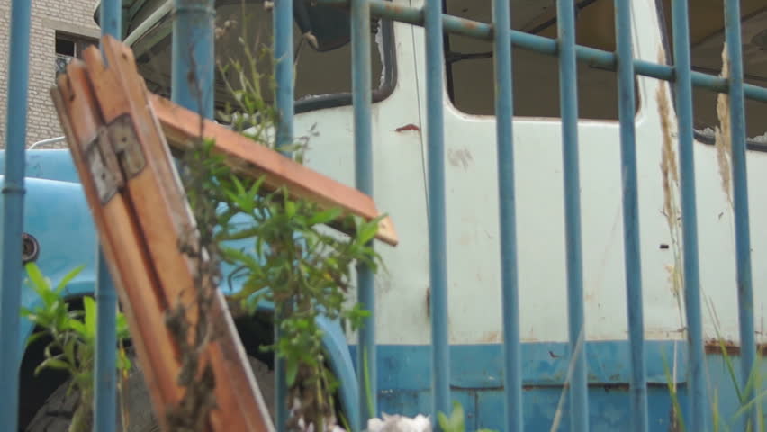 Broken School Bus Stock Footage Video (100% Royalty-free) 11044157 ...