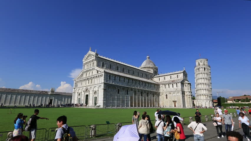 Pisa Italy July 2015, Time Stock Footage Video (100% Royalty-free ...