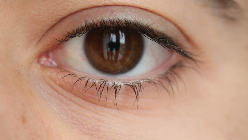 HD: Close Up Of Young Man Opening Eye Wide Stock Footage Video 1165474 ...