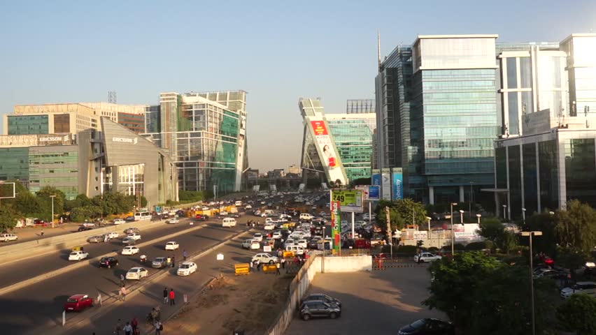 Gurgaon, India; 1st Oct 2015: Stock Footage Video (100% Royalty-free ...