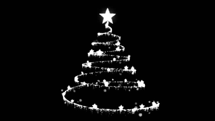 Rotating Christmas Tree Animation - Stock Footage Video (100% Royalty ...