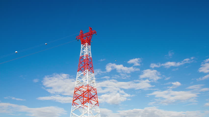 Antenna, Telecommunication Tower Time Lapse Stock Footage Video (100% Royalty-free) 12814817 ...