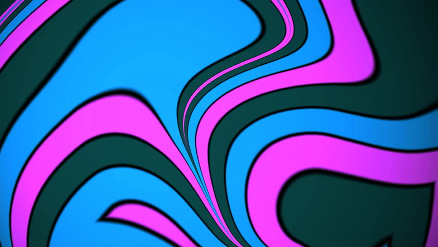 Seamless Looping Psychedelic Hippie Background Stock Footage Video (100 ...