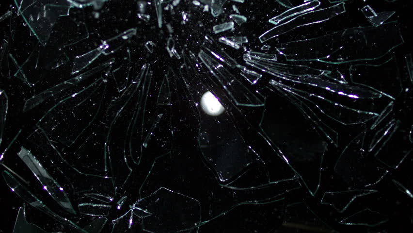 Smashed Window Stock Footage Video | Shutterstock
