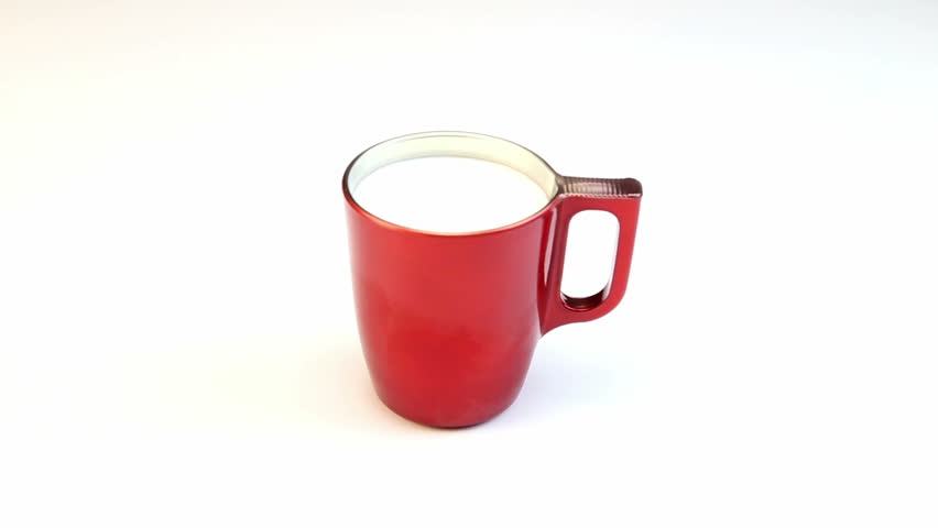 Red Cup of Milk, Video Stock Footage Video (100% Royalty-free) 13390247 ...