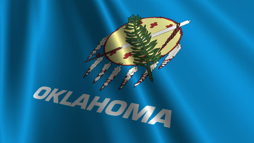 Oklahoma Flag Loop 3 Stock Footage Video (100% Royalty-free) 1373287 ...
