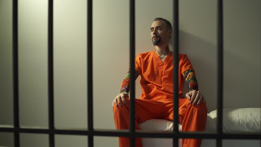 Stock video of scene of an inmate in prison | 14269457 | Shutterstock