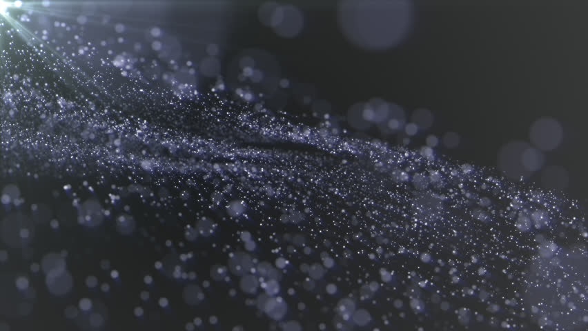 Moving Particle Animation Background ( Stock Footage Video (100% ...