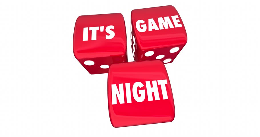 Its Game Night Dice Rolling Stock Footage Video (100% Royalty-free ...
