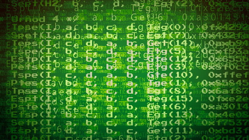 Chaotic Messy Lines of Code Stock Footage Video (100% Royalty-free ...