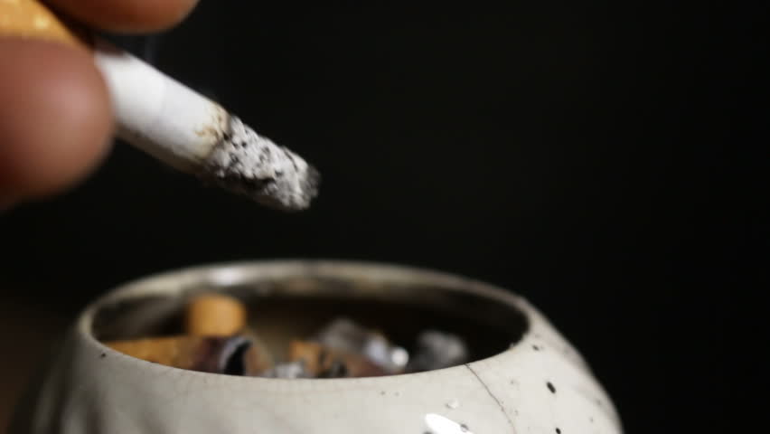 Hand Putting Out Cigarette in Stock Footage Video (100% Royalty-free ...