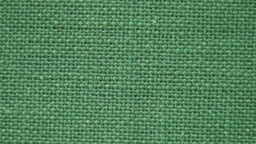 Close-up of Green Flax Textile Stock Footage Video (100% Royalty-free ...