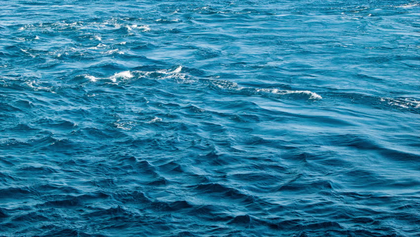 Looped Ocean Surface Seen From Underwater With Fast Moving Camera (hd ...