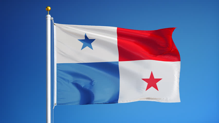 Waving Panamanian Flags (seamless & Alpha Channel) Stock Footage Video ...