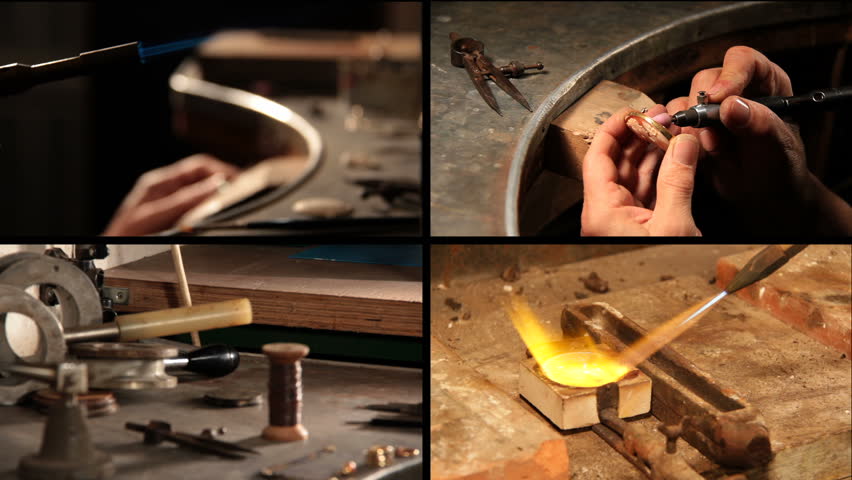 Smelting Of Gold Bullion Stock Footage Video 1190452 | Shutterstock