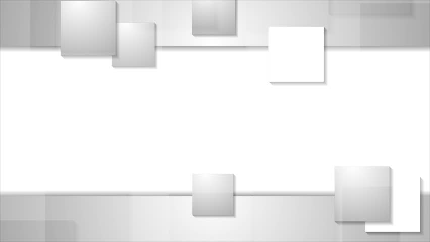 Red Grey Bright Abstract Squares Tech Background. Seamless Loop Design. Video Animation HD ...