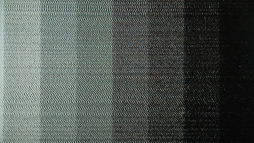 Television Interference and Noise On Stock Footage Video (100% Royalty ...
