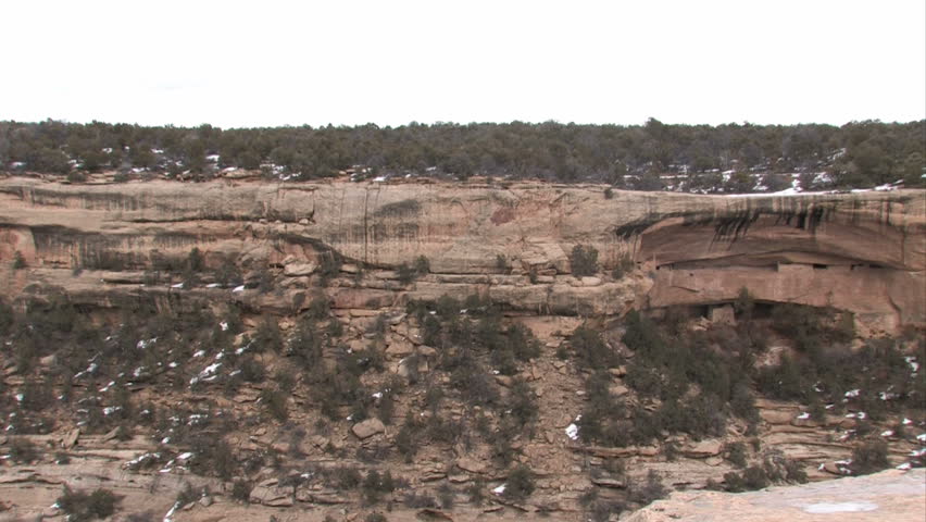 Mesa Verde National Park In Southern Colorado. Ancient Pueblo Cliff ...