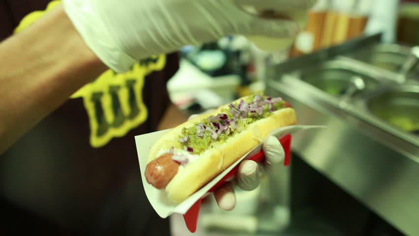 Hotdog Sausage with the works image - Free stock photo - Public Domain ...