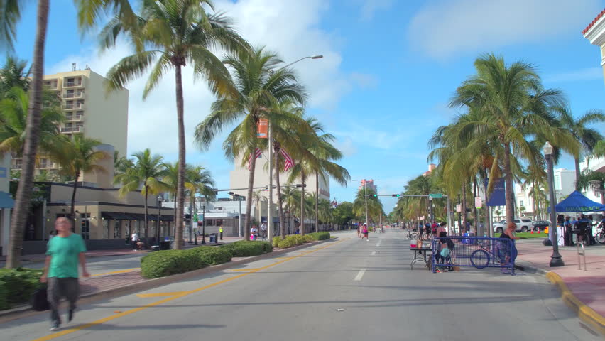 Stock video of miami beach - june 12: washington | 17333647 | Shutterstock