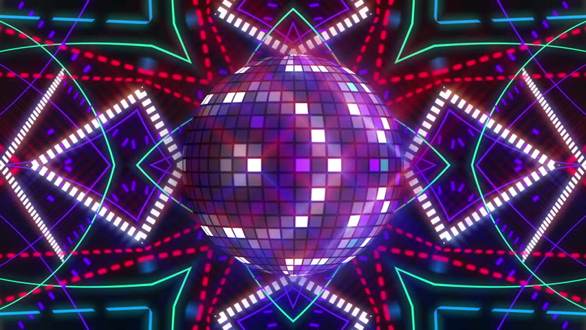 Disco Ball Animation for Music Stock Footage Video (100% Royalty-free ...