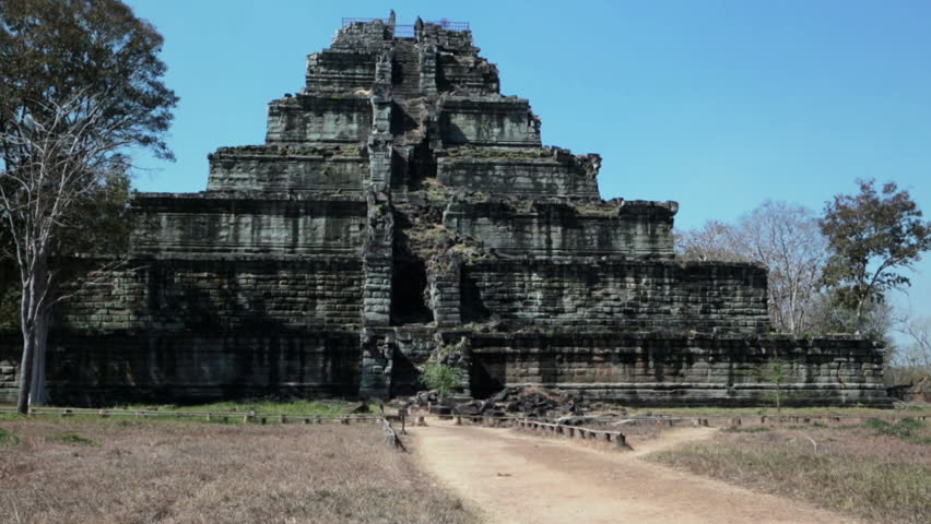 Koh Ker Temple Complex, Cambodia Stock Footage Video 18597782 ...