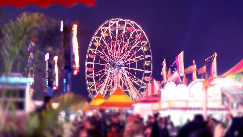 Carnival Rides and Games at Stock Footage Video (100% Royalty-free ...