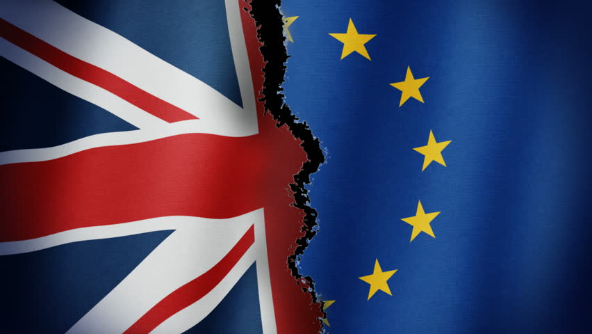 Stock video of brexit flag loop - animation of | 17640937 | Shutterstock