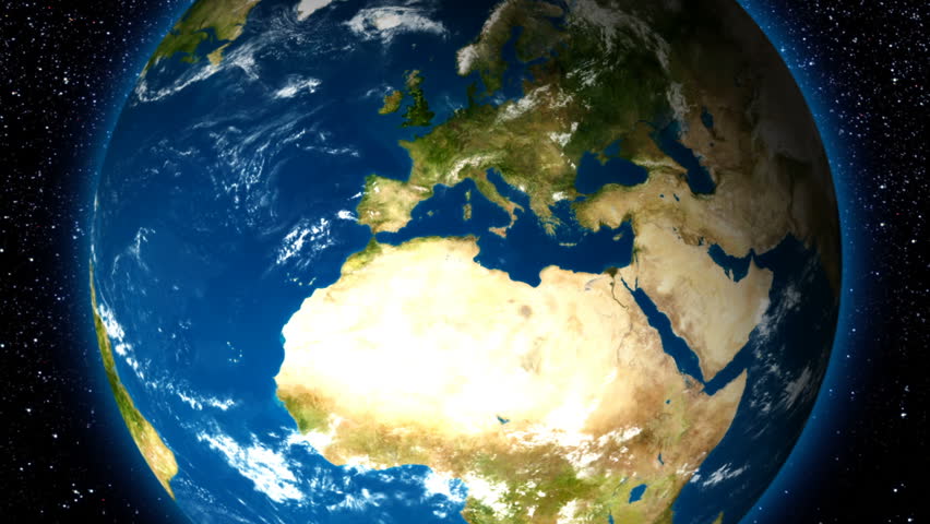 Stock video of hd - zoom out earth (from | 1774547 | Shutterstock