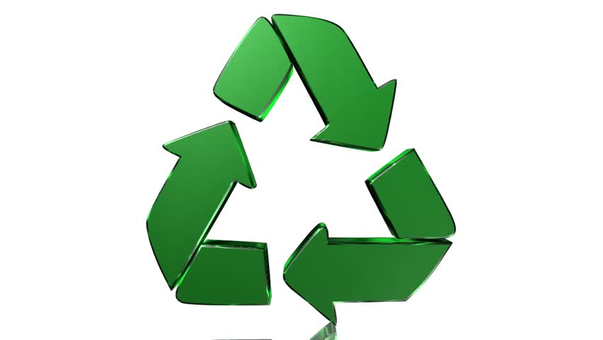 Animated Recycling Symbol Stock Footage Video 4641290 | Shutterstock