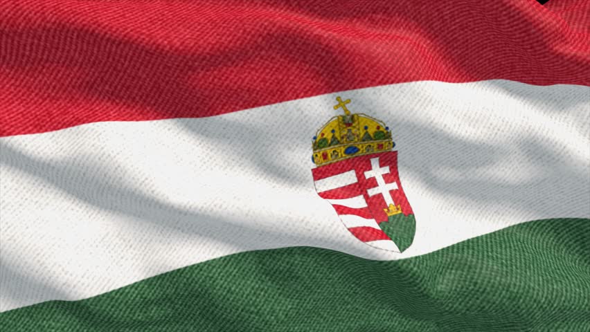 The 4k Hungary Flag Animated Stock Footage Video (100% Royalty-free ...