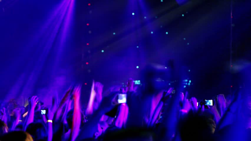 Lot of People at Rave Stock Footage Video (100% Royalty-free) 1802267 ...